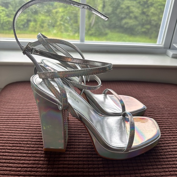 Marc Fisher | Shoes | Womens Acres Platform Strappy Ankle Wrap ...